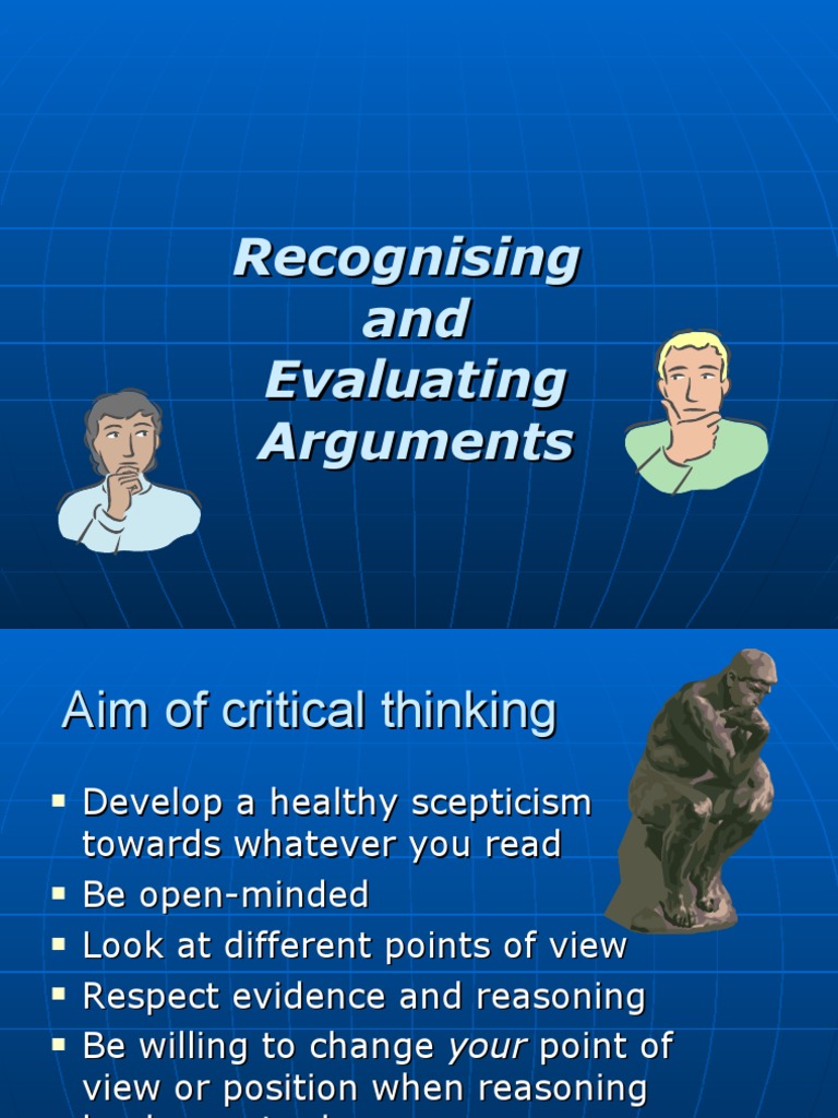 Critical Thinking Arguments-2 | PDF | Argument | Critical Thinking
