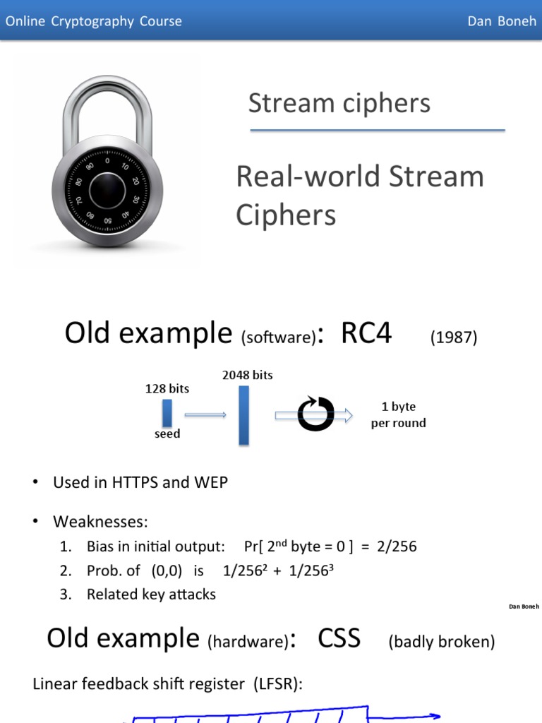 Stream Cipher Cryptanalysis Guide | PDF | Cyberwarfare | Security