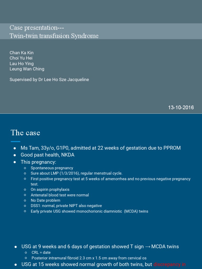 Case Presentation | PDF | Health Sciences | Obstetrics