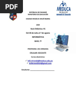 MEDUCA Tabla de 5 A 75 | PDF