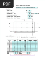 Calculation of Foundation Design Excel Sheet | PDF | Civil Engineering ...