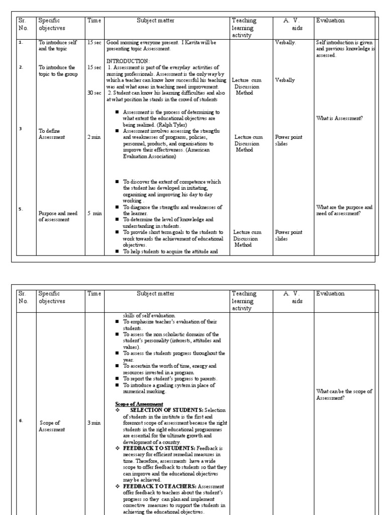 Assessing Student Learning | PDF | Educational Assessment | Educational ...