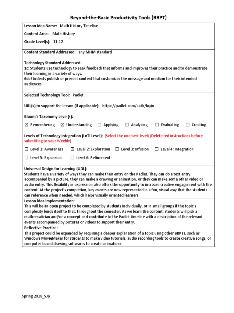Math History Timeline Project | PDF