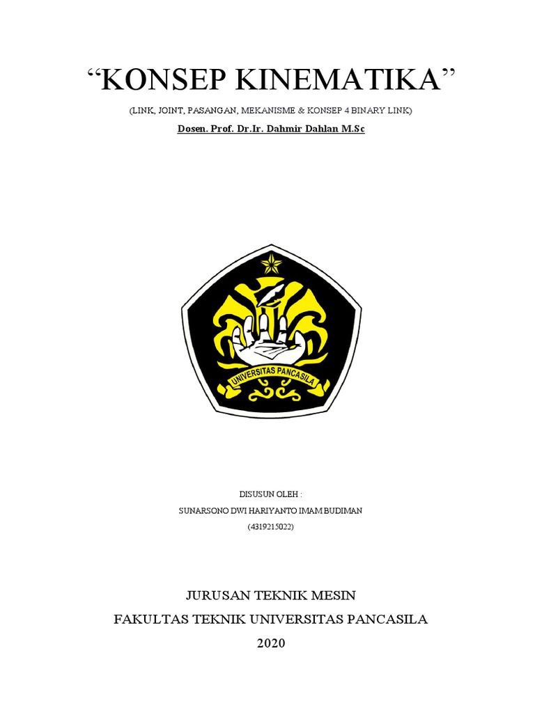 Tugas Konsep Kinematika (Sunarsono Dwi Hariyanto Imam Budiman) 4319215022 | PDF | Teknologi ...