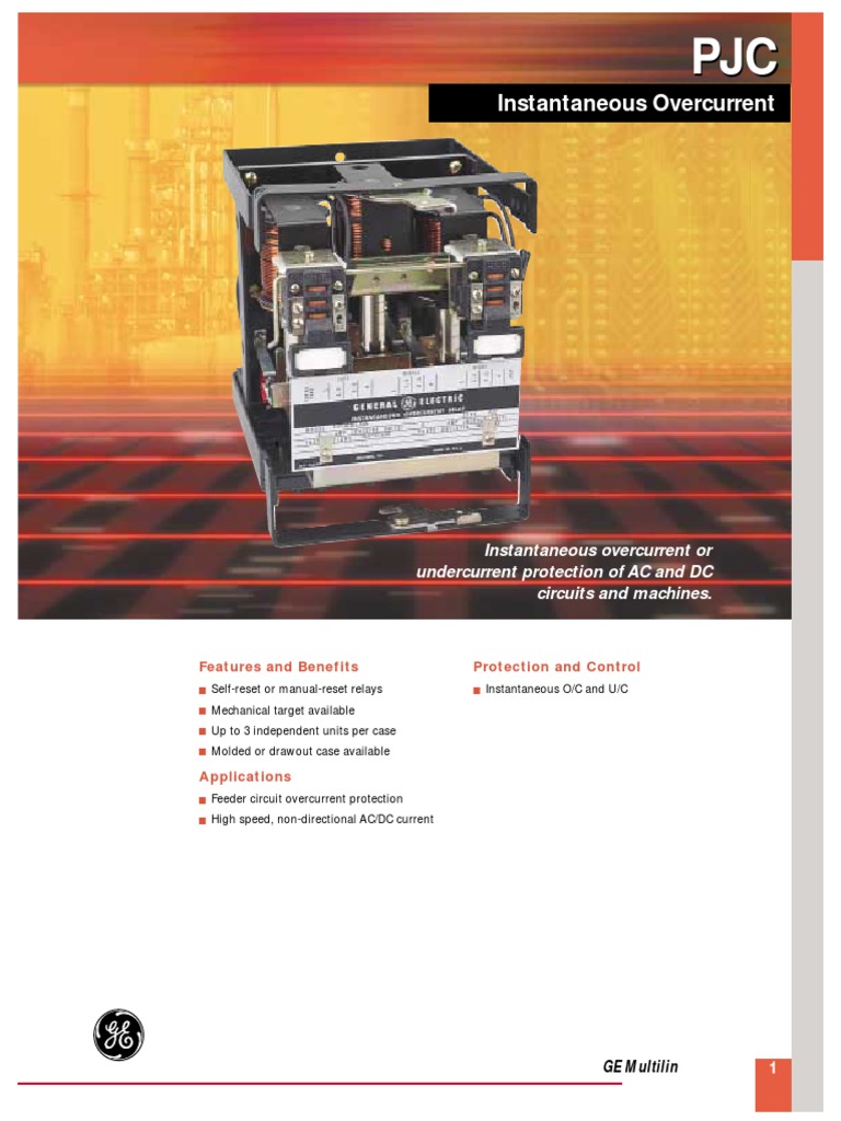 PJC PDF | PDF | Relay | Alternating Current