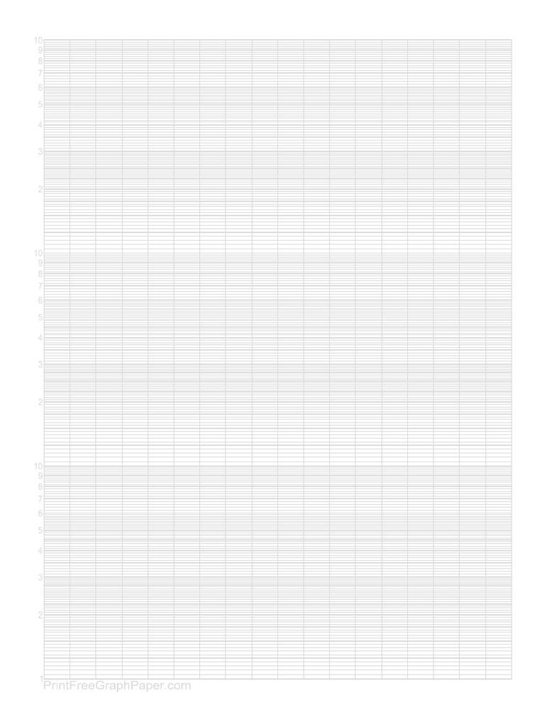 Papel Logaritmico PDF | PDF