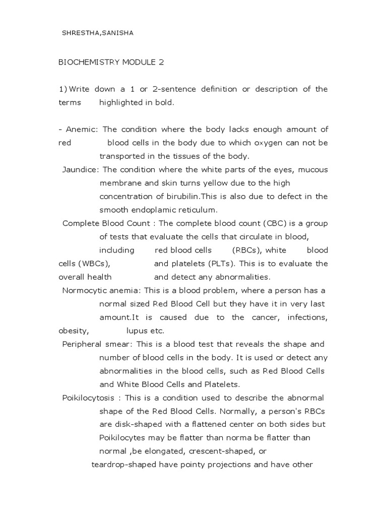 Biochemistry Module 2 | PDF | Glycolysis | Nicotinamide Adenine ...