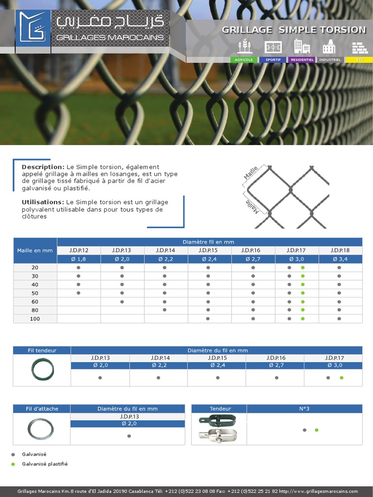 Grillage Simple Torsion: Polyvalence et Usages | PDF | Technologie et ...