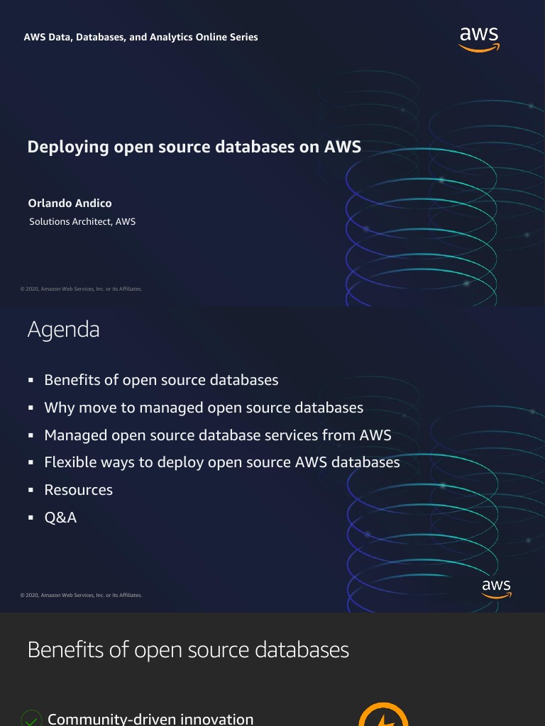 2 +Handout+-+Deploying+open+source+databases+on+AWS | PDF | Amazon Web ... 2 +Handout+-+Deploying+open+source+databases+on+AWS | PDF | Amazon Web ...