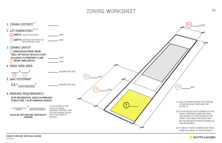 Adu Zoning Worksheet Booth Hansen 20200724 | PDF | Buildings And ...