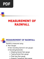 Rainfall Registration Chart | PDF