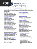 Composer Composition Lists | PDF | Musicians | Classical Period (Music)