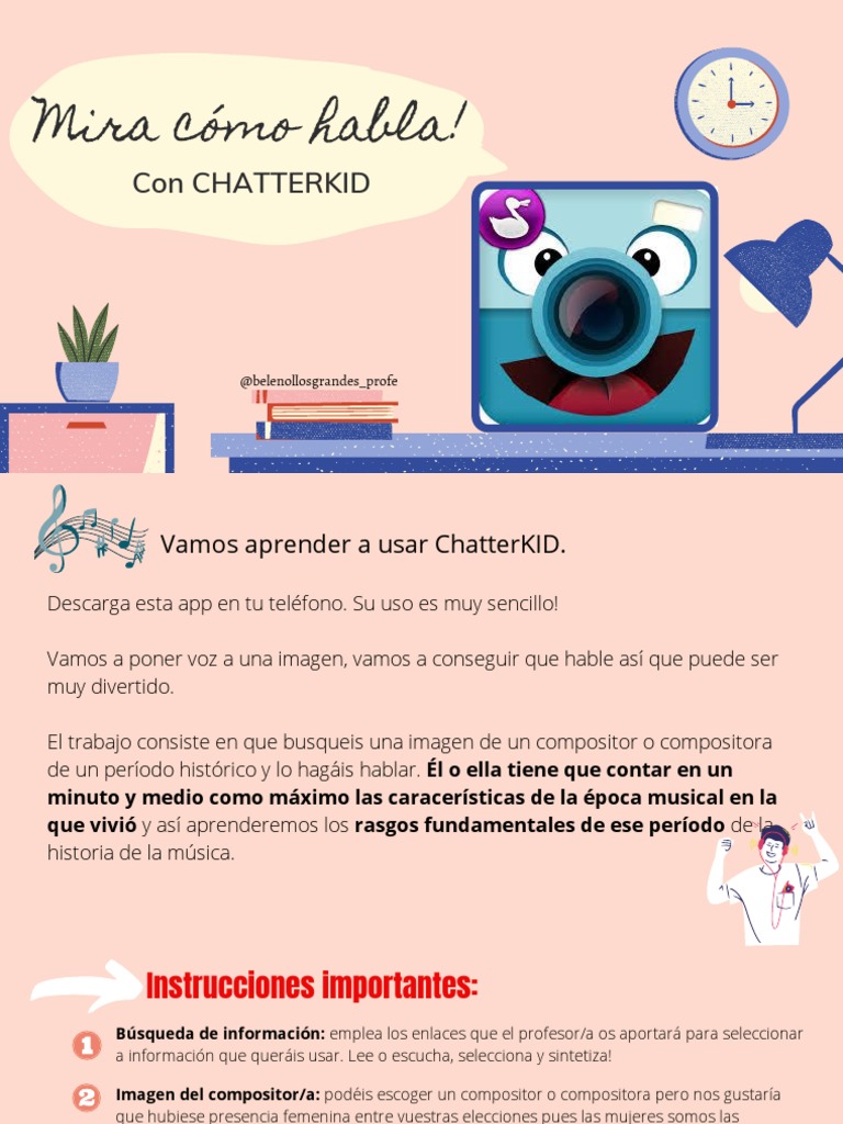 Mira Cómo Habla! - Chatterkid | PDF