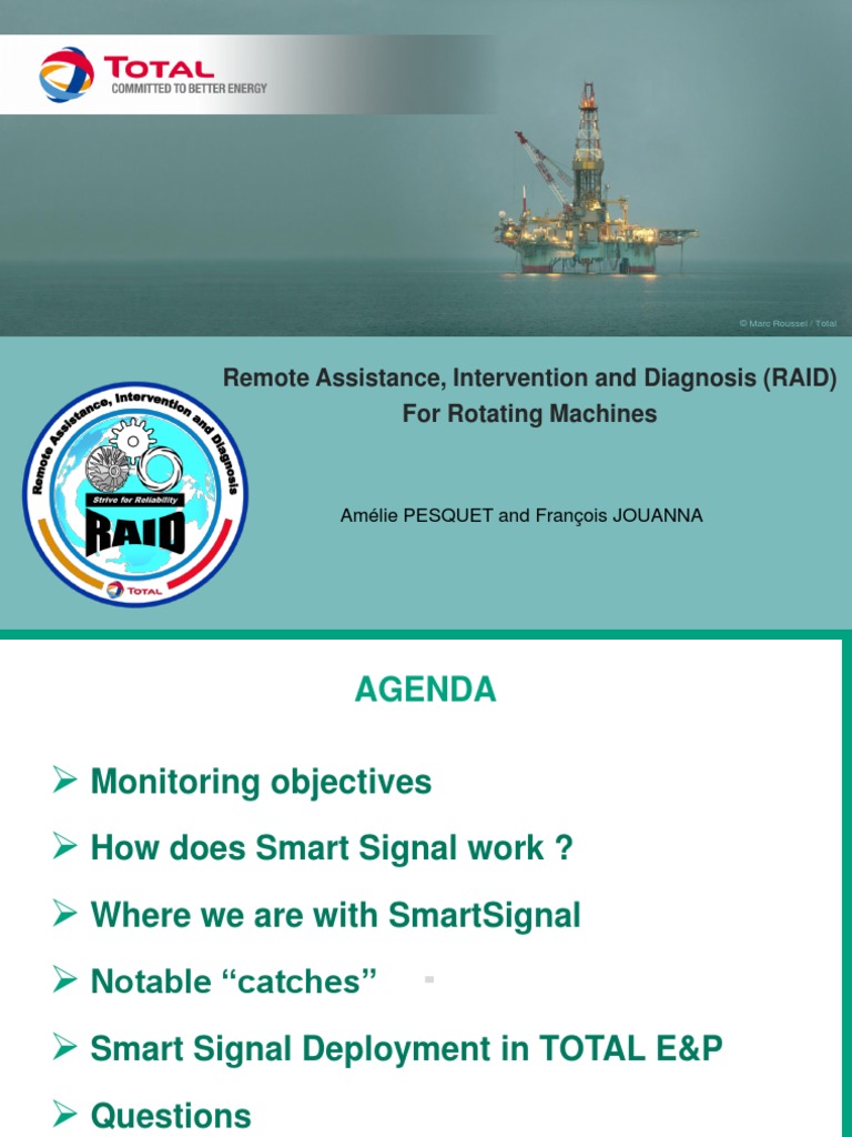 Total's SmartConnect - SmartSignal | PDF | Turbine | Reliability ...