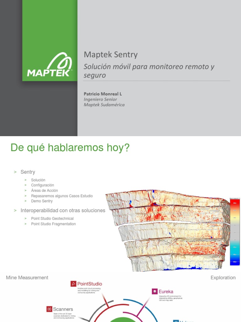Maptek Sentry | PDF | Computación en la nube | Software