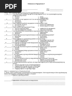 ESP 9 With Answer Key | PDF