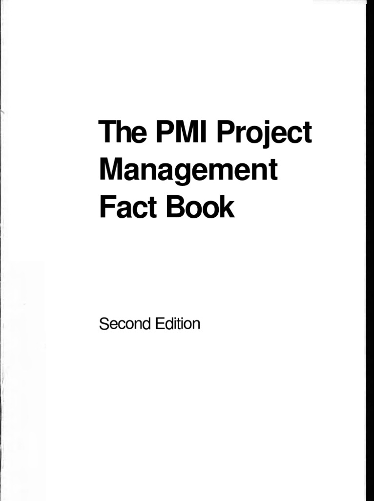 PMI Project Management Fact Book | PDF | Project Management | Risk ...