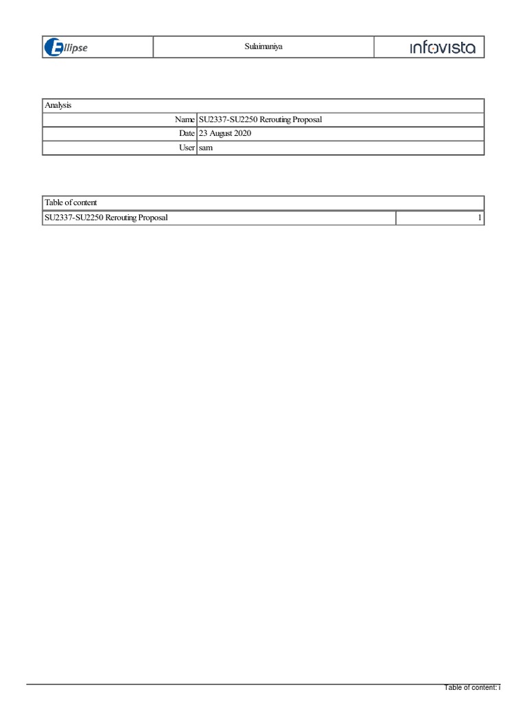 SU2337-SU2250 Rerouting Proposal | PDF | Antenna (Radio) | Wireless
