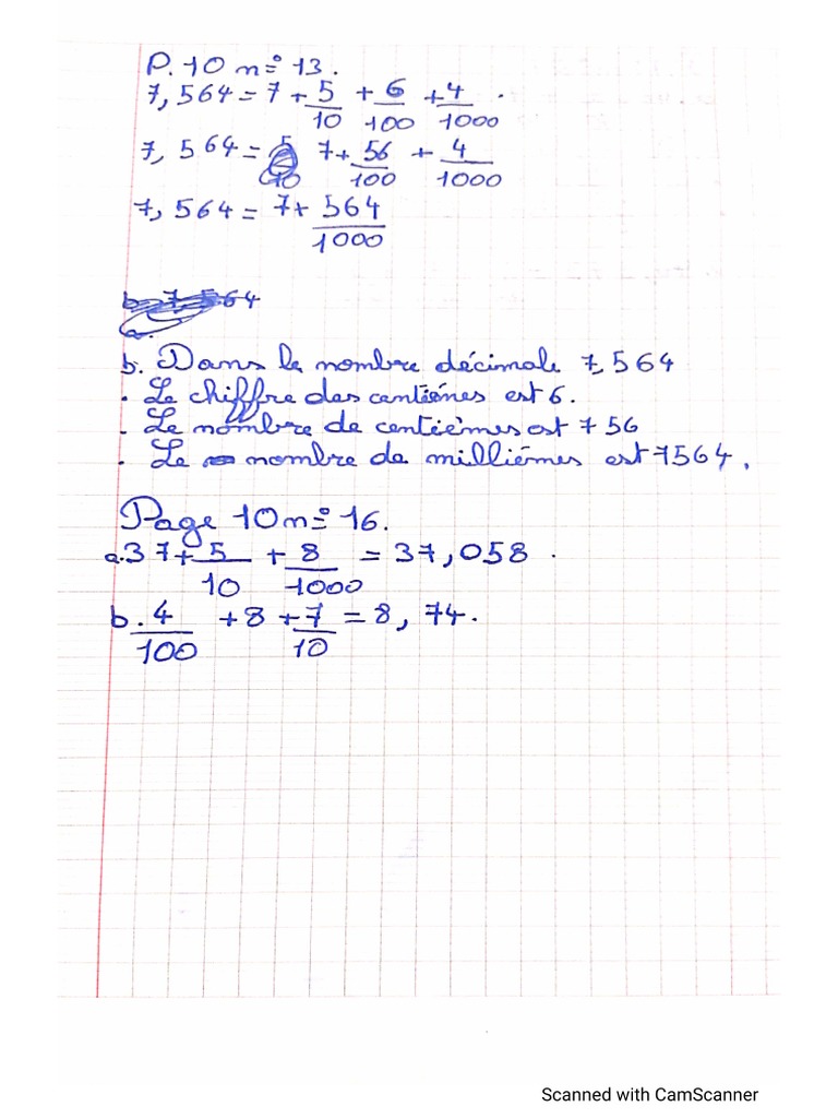 Devoir Maths 2 - Alfred Tawk - EB7-1 | PDF