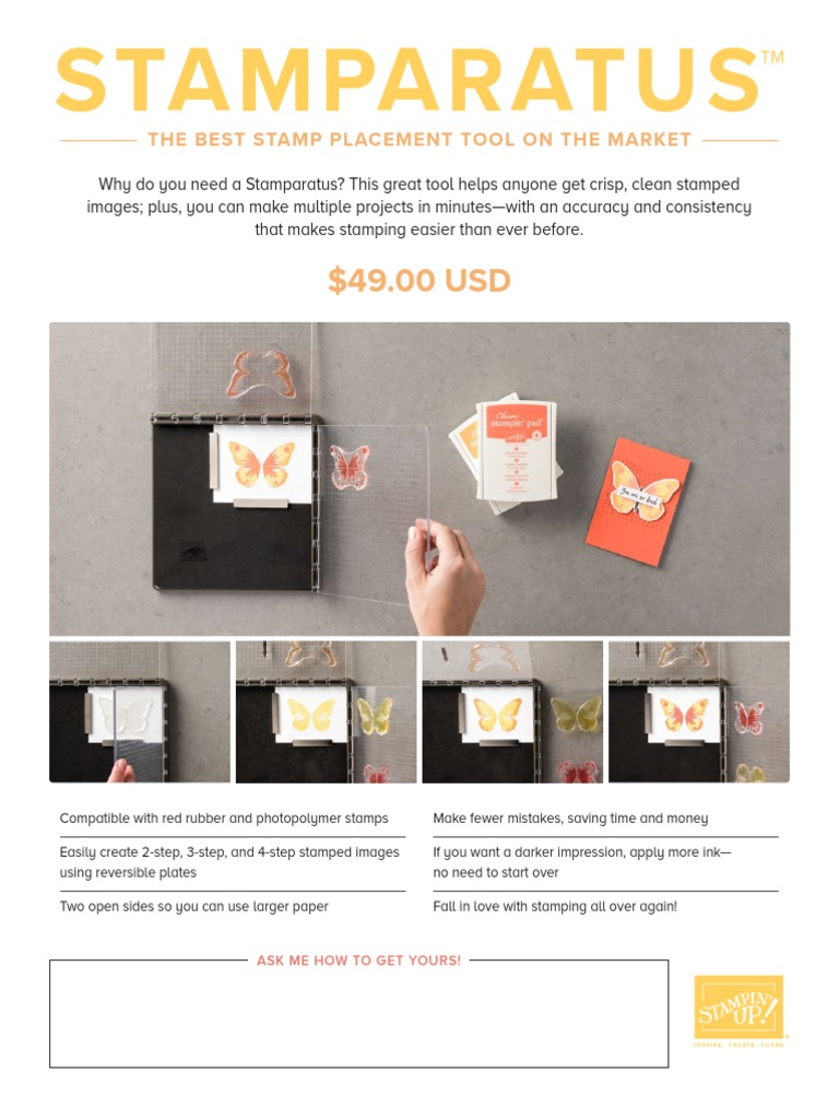 The StamparatusTM: A Stamp Placement Tool That Makes Stamping Easier ...