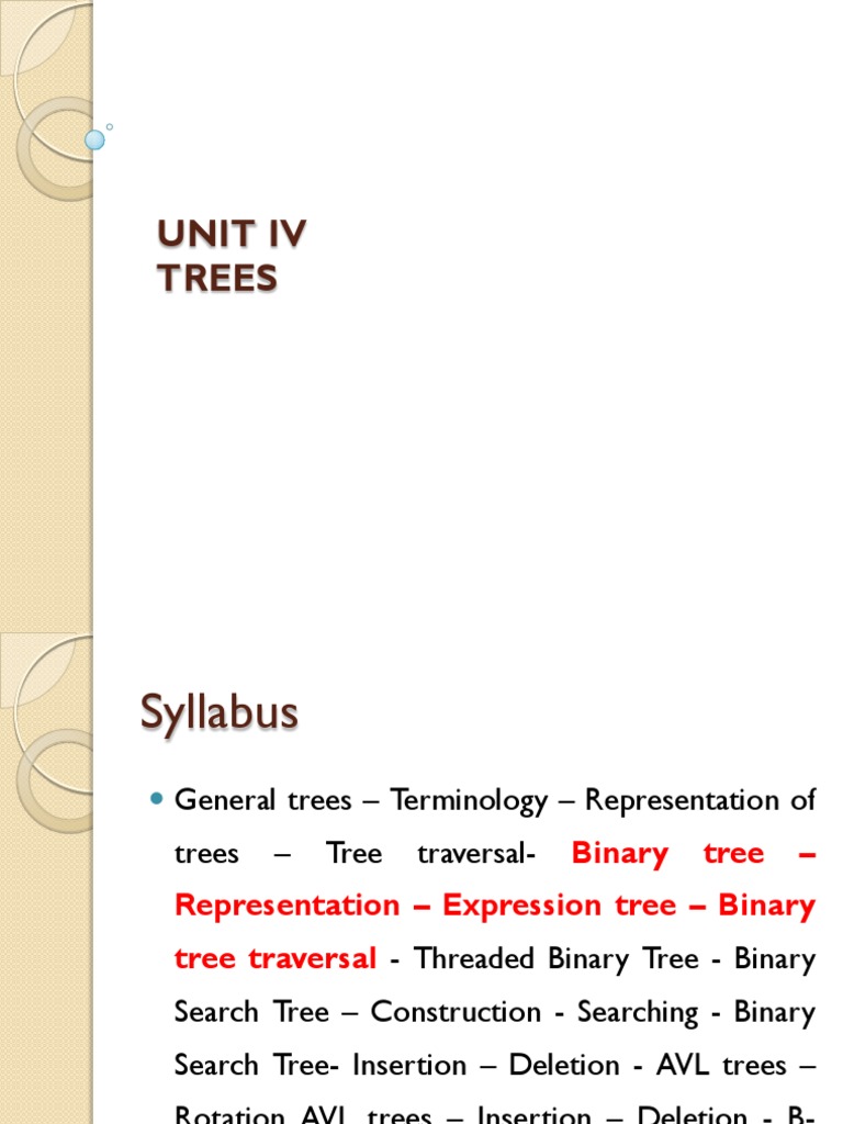 Tree 2 | PDF | Theoretical Computer Science | Algorithms