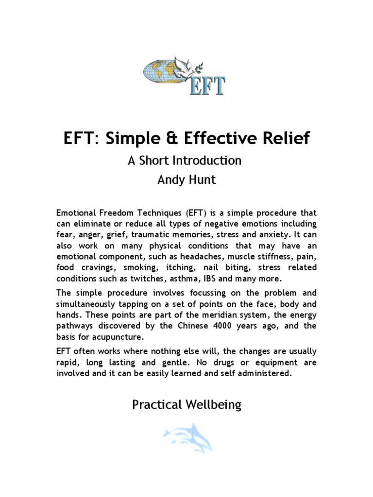 EFT: Simple & Effective Relief: A Short Introduction Andy Hunt | PDF ...
