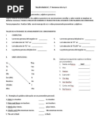Ejercicios Prácticos de Do/Does | PDF