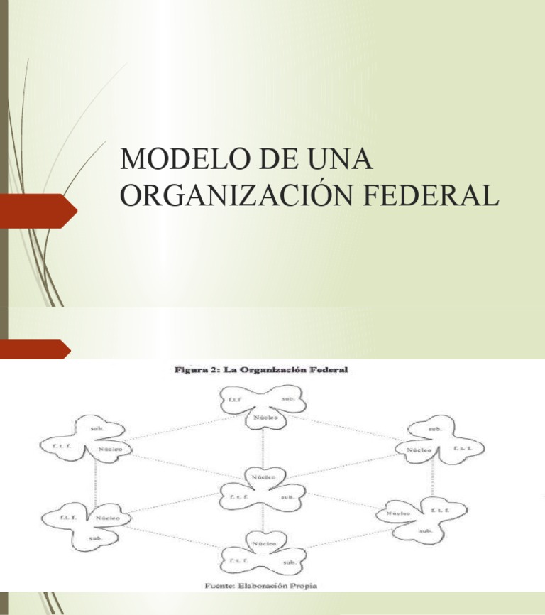 Modelo de Una Organización Federal | PDF
