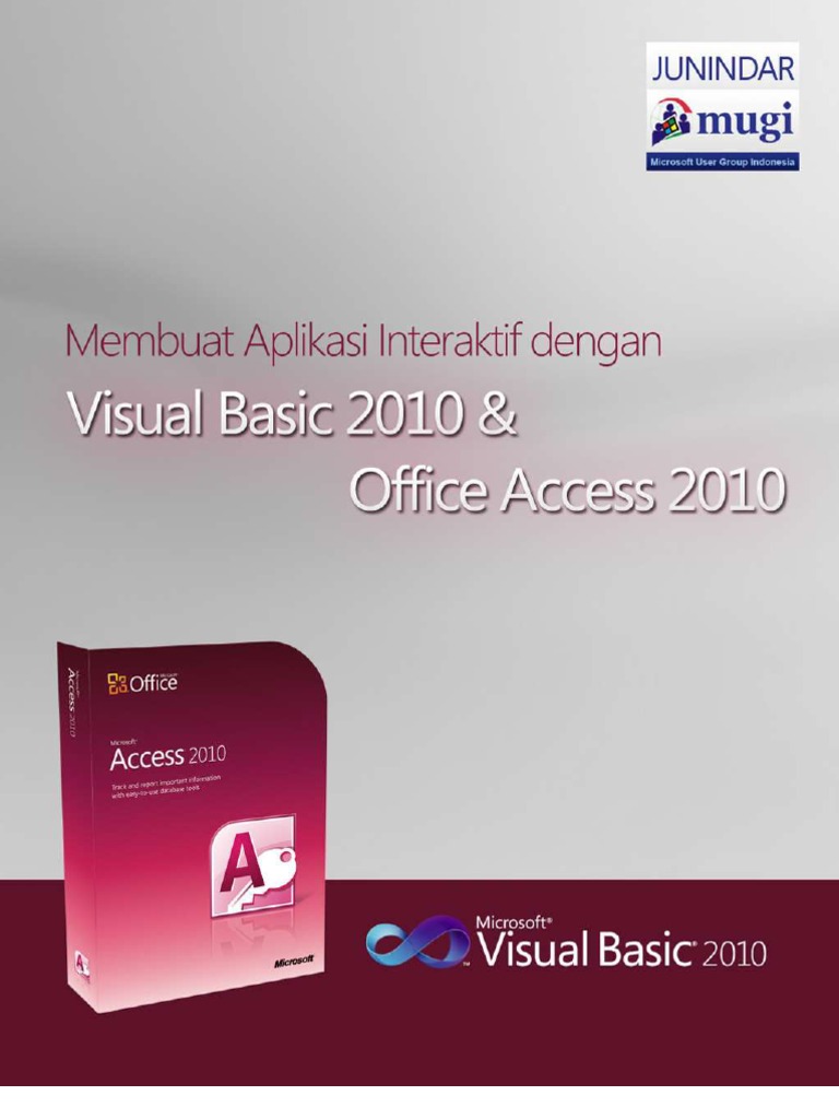 Membuat Aplikasi Interaktif Dengan VB 2010 Dan Access 2010 | PDF ...