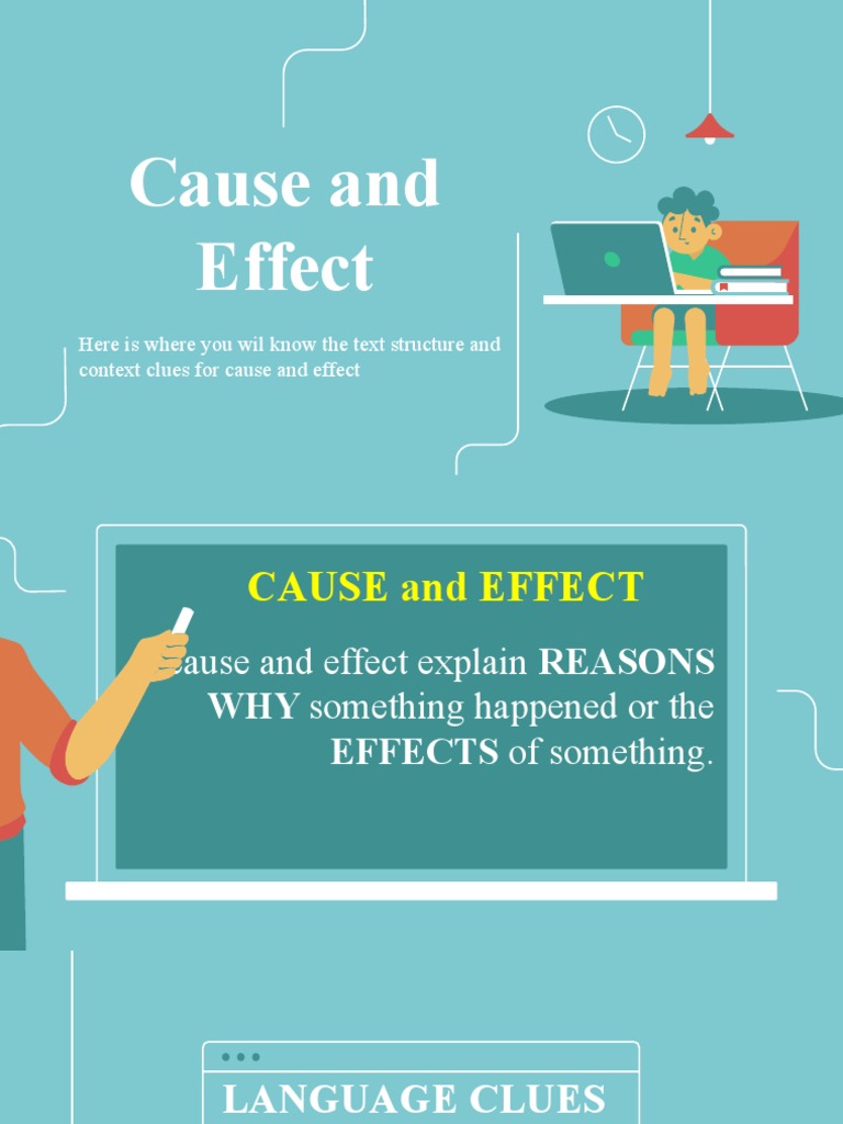 Understanding Cause and Effect: Language Clues and Examples Revealing ...