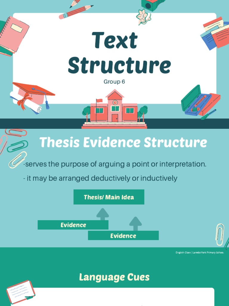 Thesis Evidence Structure Explained | PDF
