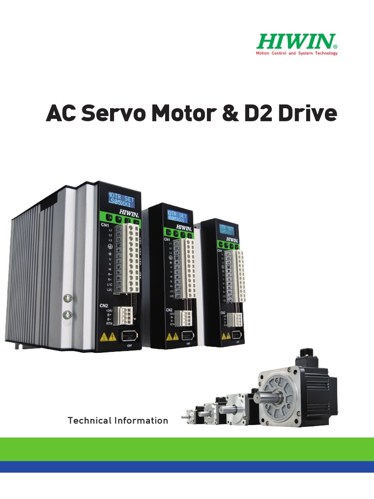 AC Servo Motor & D2 Drive: Technical Information | PDF | Servomechanism ...