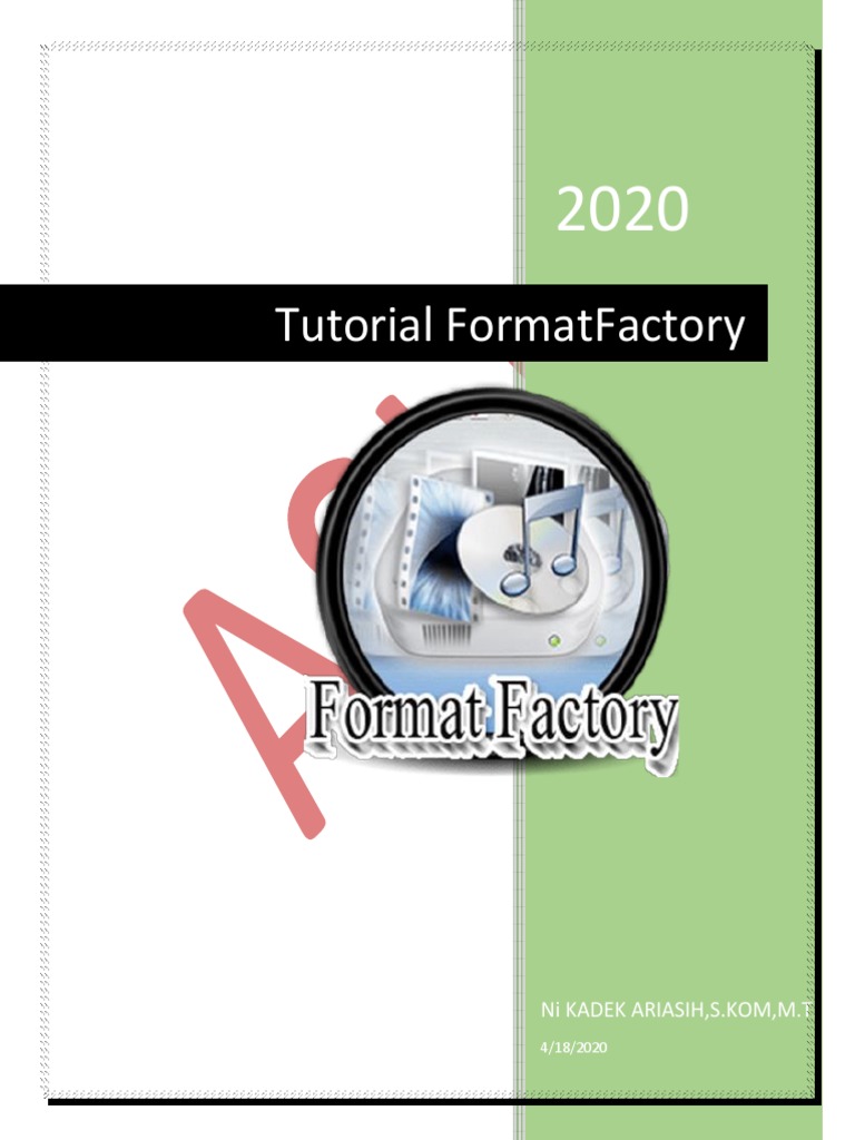 Tutorial FormatFactory PDF | PDF