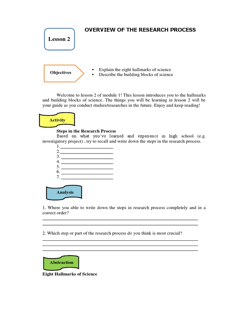 Accounting Research Methods Module 1-2 | PDF | Scientific Method ...