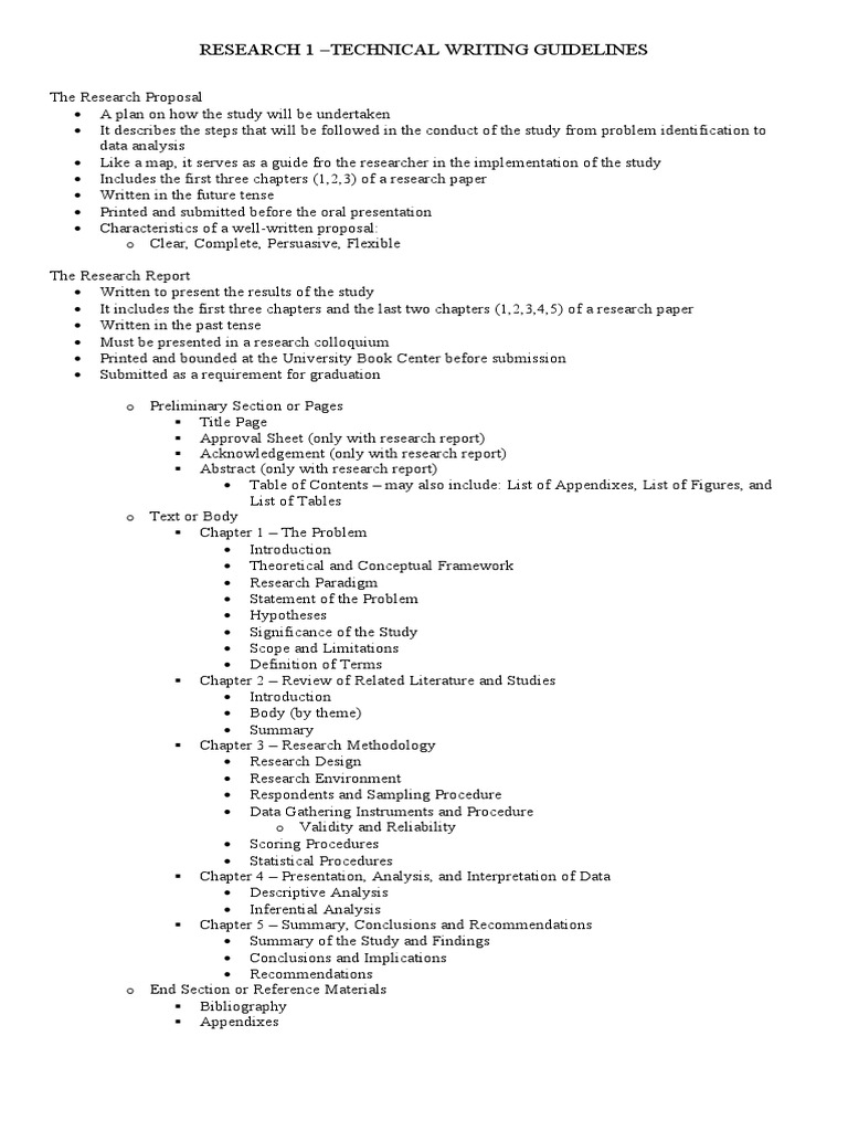 Technical Writing Guidelines | PDF | Paragraph | Bibliography