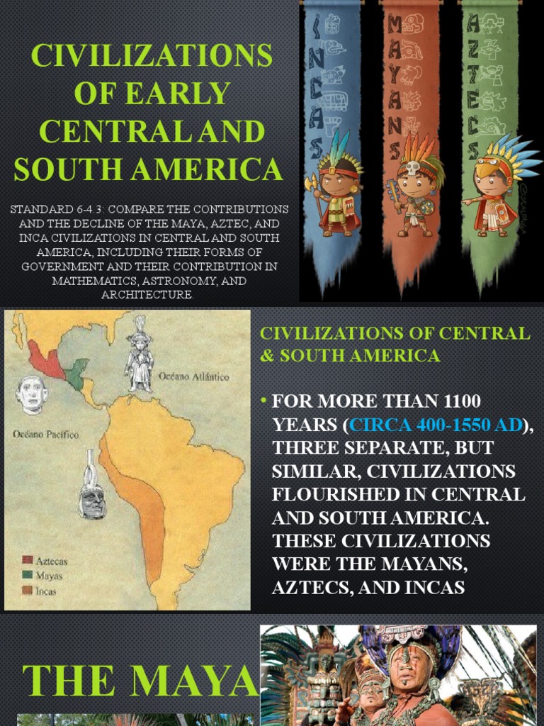 Inca, Aztec, and Maya Civilizations | PDF | Inca Empire | Maya Civilization