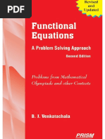 Functional Equations PDF | PDF | Function (Mathematics) | Continuous Function