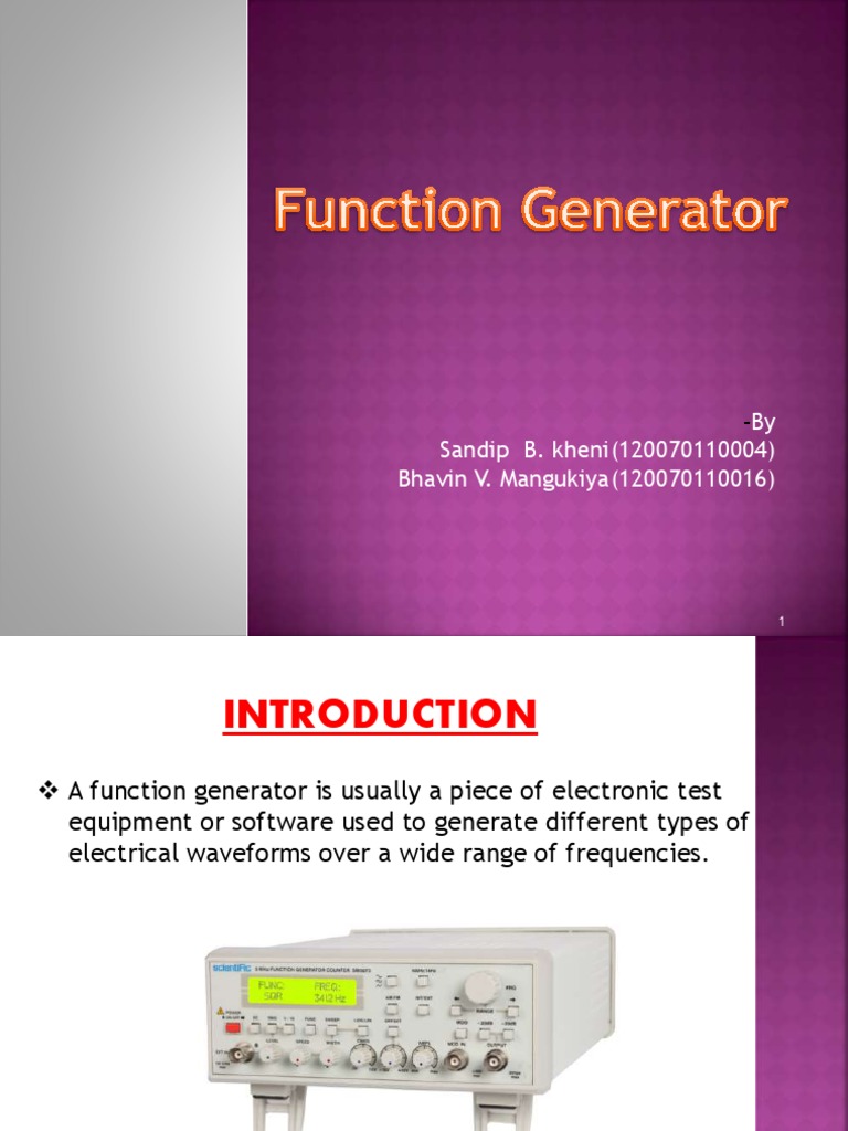 Function Generator | PDF | Operational Amplifier | Analog Circuits