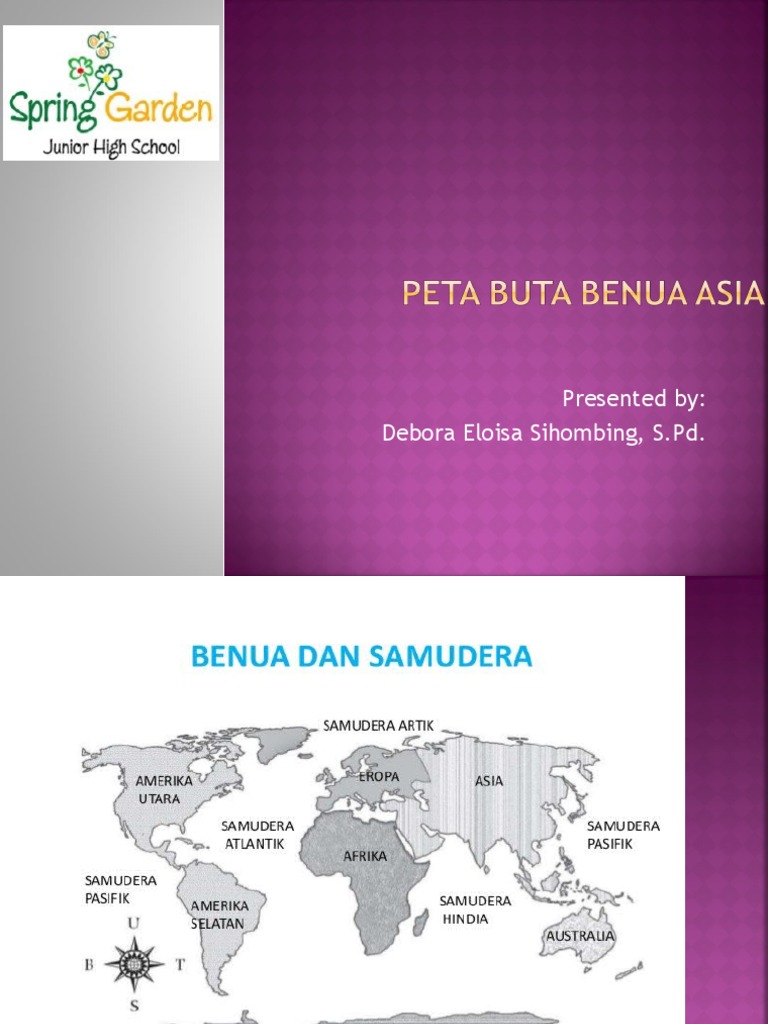Peta Buta Benua Asia | PDF