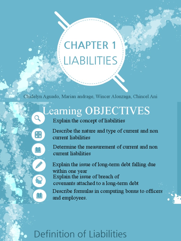 Liabilities: Chidelyn Aguado, Marian Andrage, Wincer Alonzaga, Chincel ...