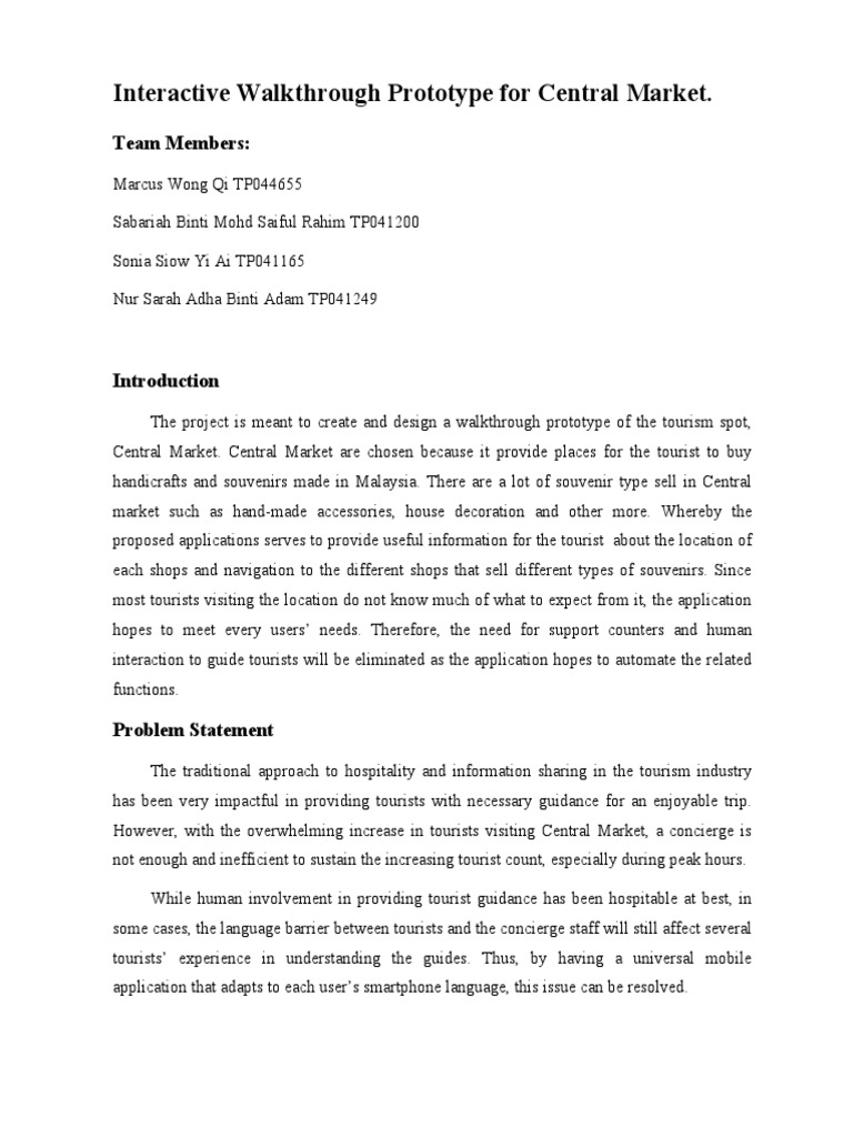 Sonia Proposal HCI | PDF | Usability | Communication