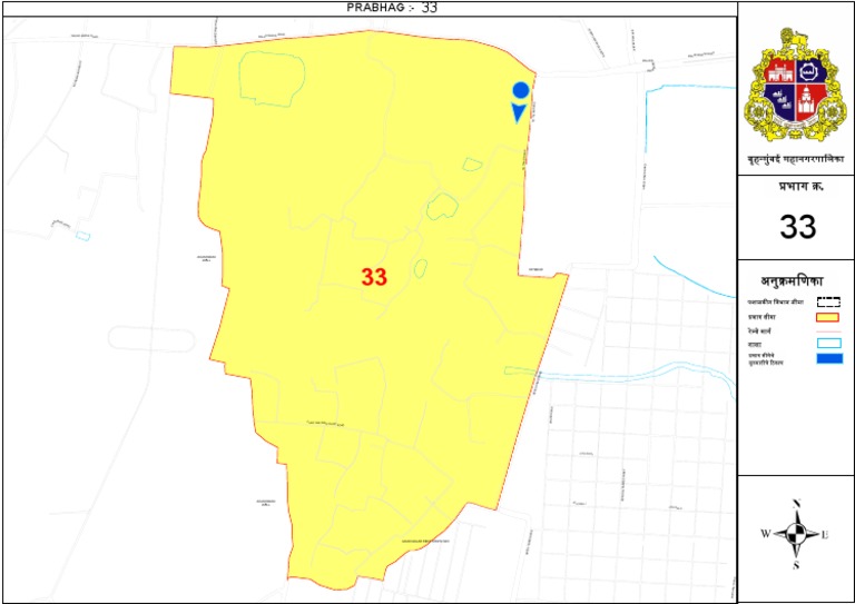 Pathare Wadi Road Malad Marve Road Map | PDF