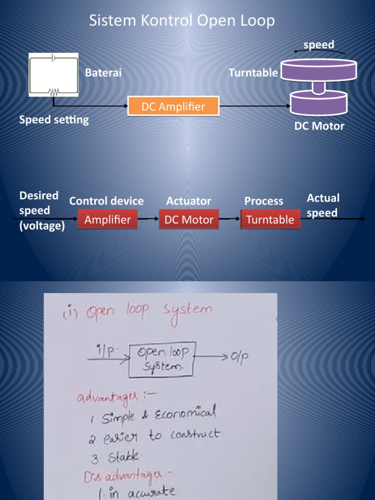 Sistem Kontrol Open Loop: Speed Turntable | PDF