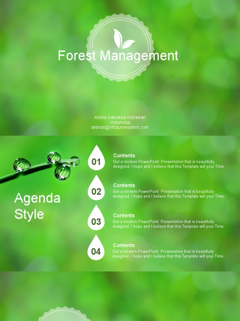 Template Warna Hijau | PDF | Infographics | Microsoft Power Point