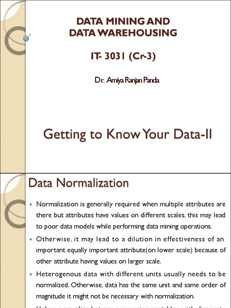 DMDW 5 | PDF | Standard Score | Accuracy And Precision