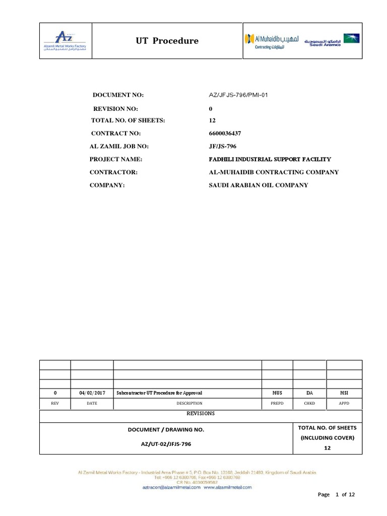 PMI Procedure PDF | PDF | Welding | Construction