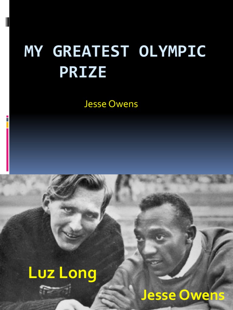 My Greatest Olympic Prize | PDF