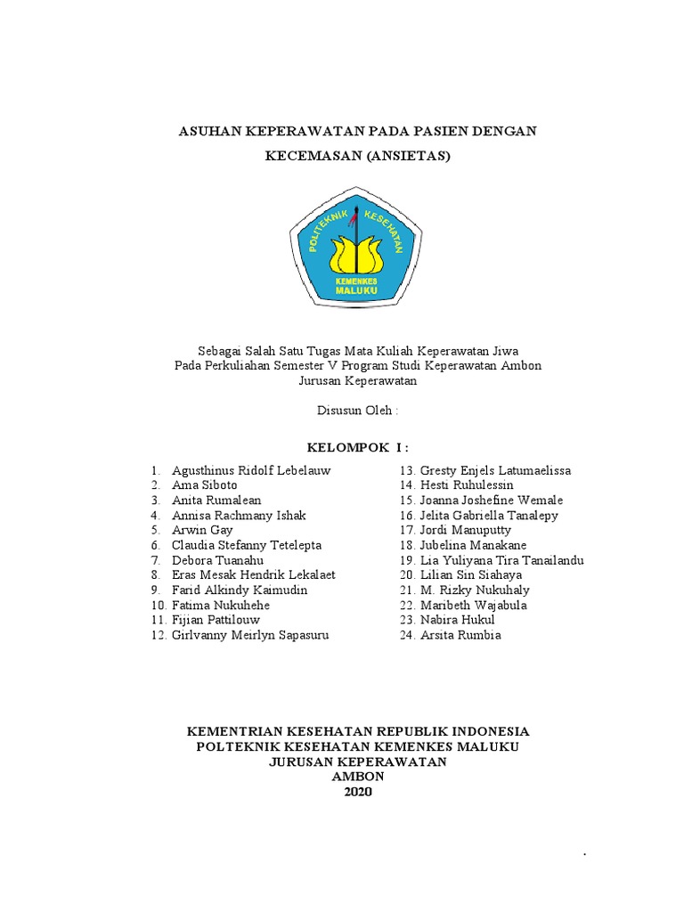 Askep Ansietas | PDF
