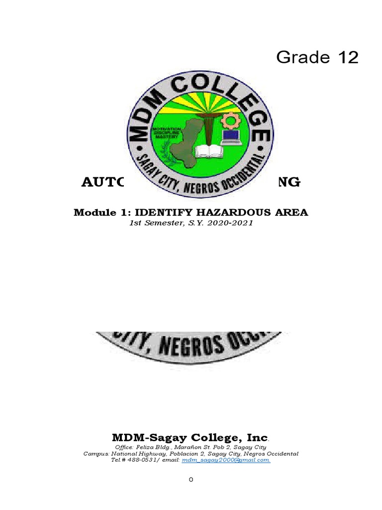 Smaw 12 Module 1 | PDF | Welding | Construction