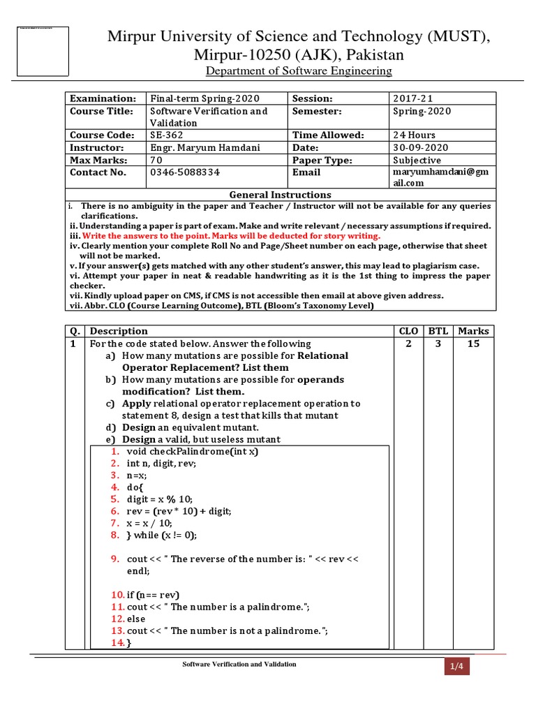 Terminal Paper PDF | Download Free PDF | Use Case | Verification And ...